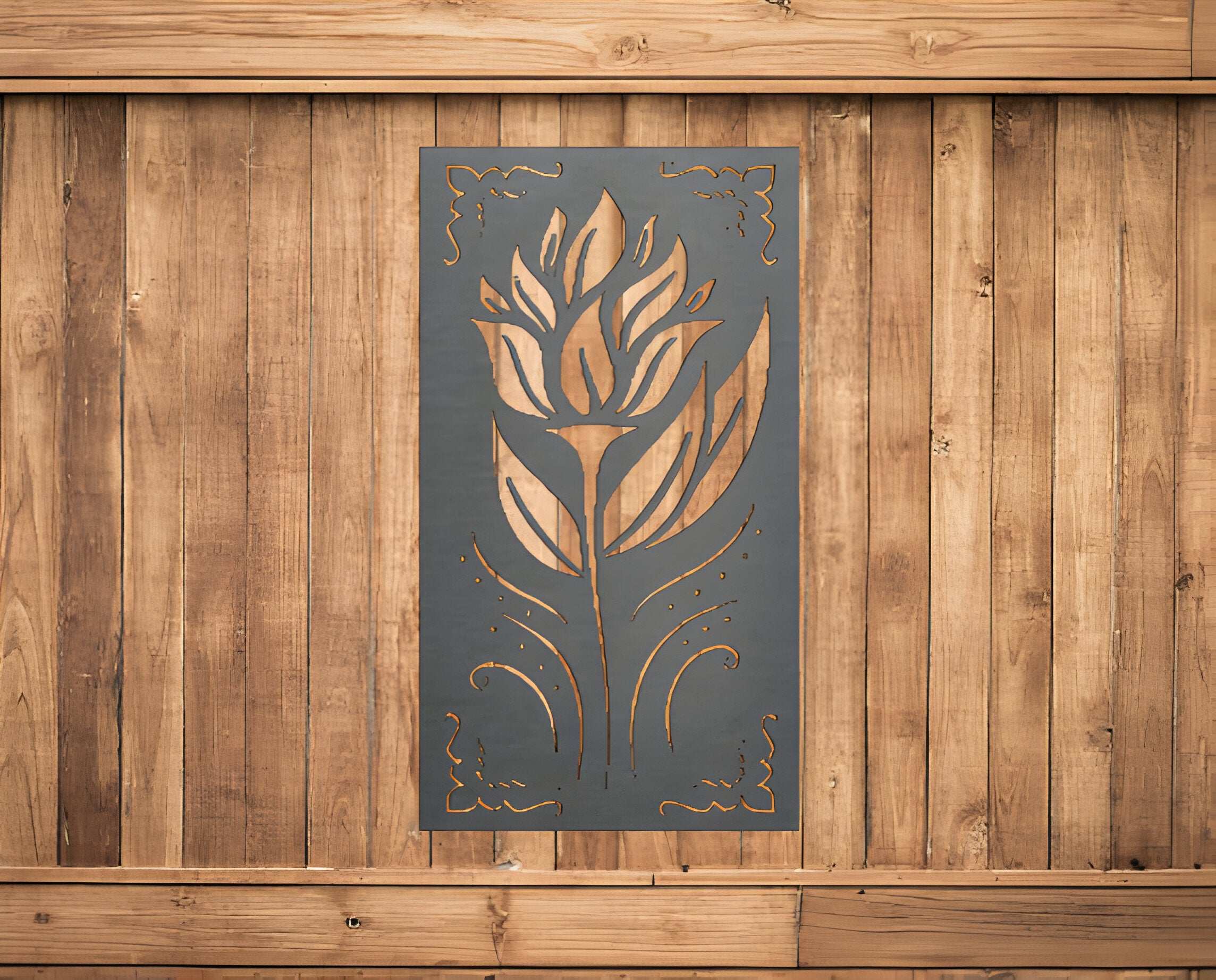 Outdoor Decorative Metal Panels | Coastal Metal Art