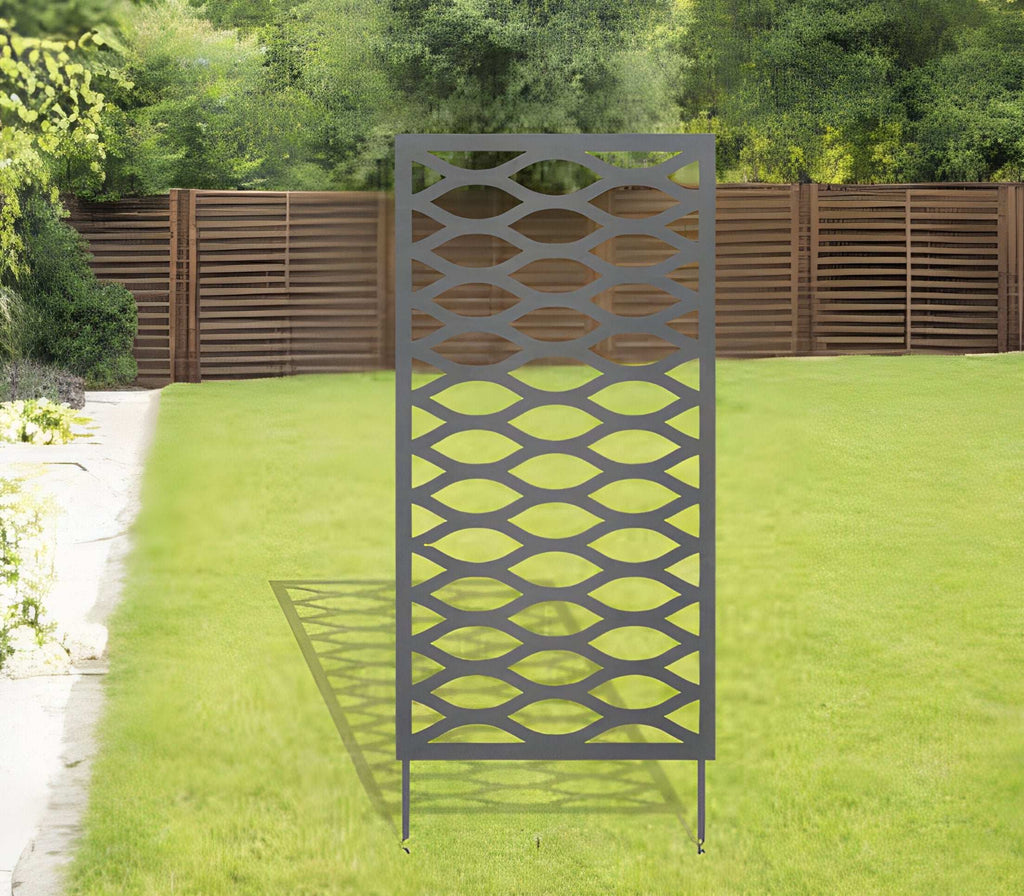 Outdoor Privacy Trellis | Coastal Metal Art – Coastal Metal Art & Design